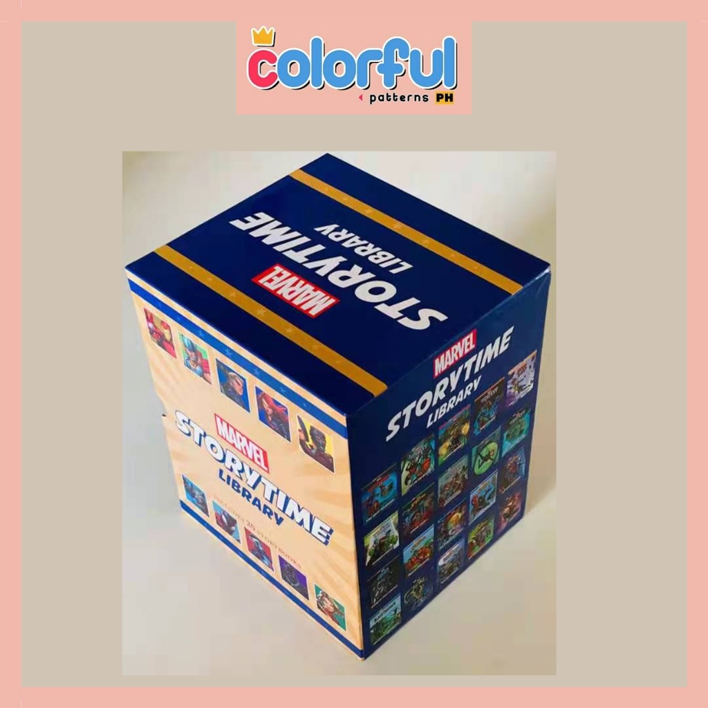 Marvel Storytime Library 20 books with box | Shopee Philippines