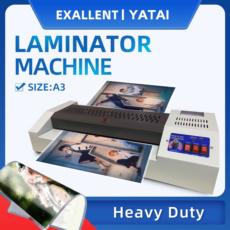 Yatai Laminating Machine A4/A3 Heavy Duty HOT/COLD/REVERSE 220v ...