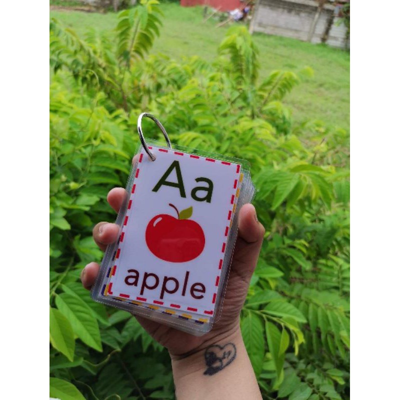 Alphabet FLASHCARD (26pcs) | Shopee Philippines