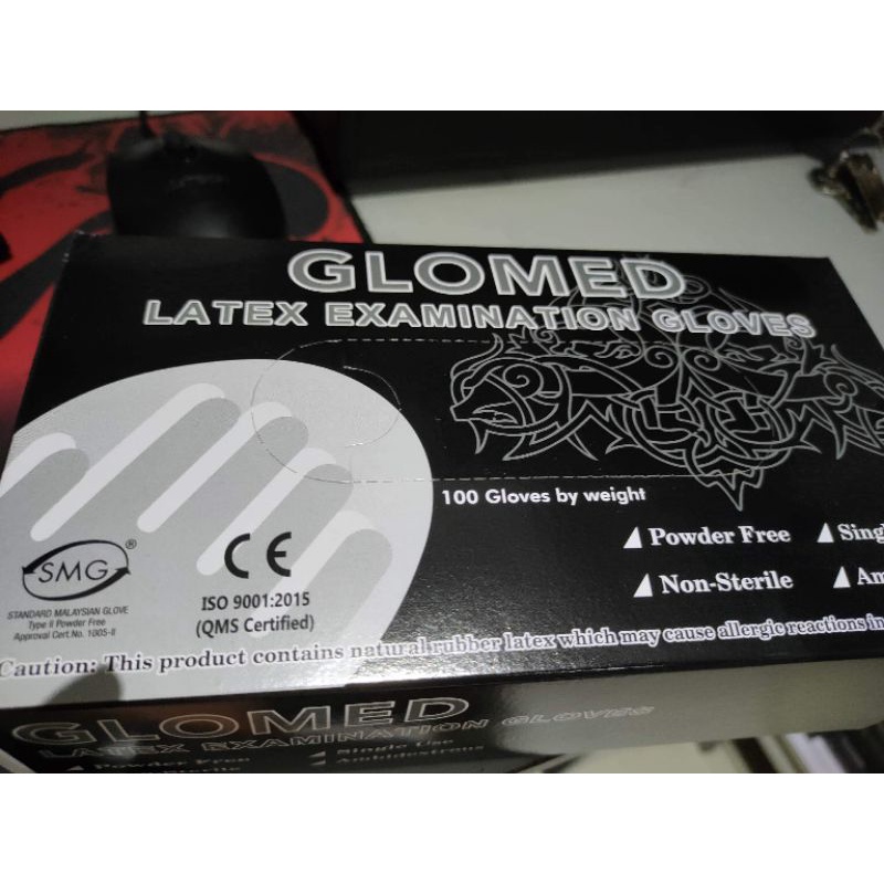 Glomed Black Gloves 100pcs | Shopee Philippines