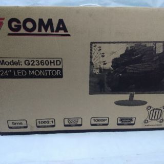 Goma 24 inches G2360HD inches LED HD Monitor HDMI VGA | Shopee Philippines