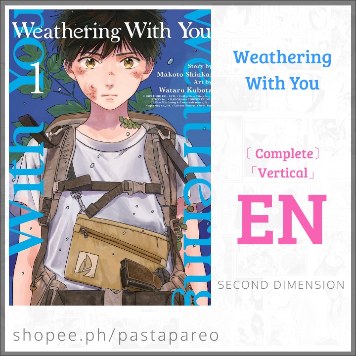 Weathering With You Manga [English] [Seinen] | Shopee Philippines