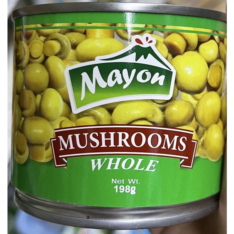 Mayon Mushrooms Whole 198 grams | Shopee Philippines