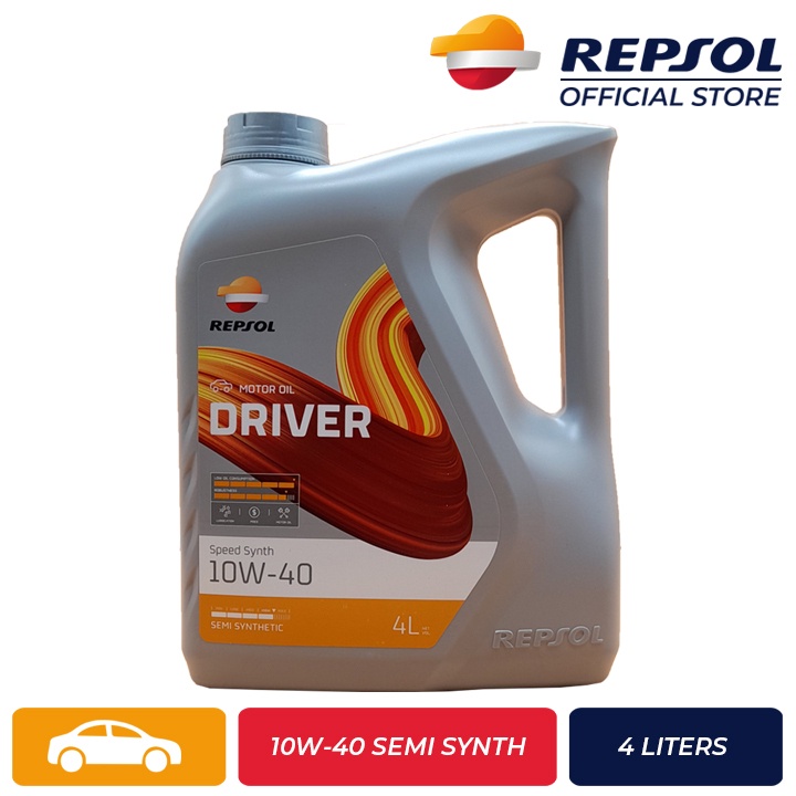 Repsol Driver Speed Synthetic 10W40 4L | Shopee Philippines