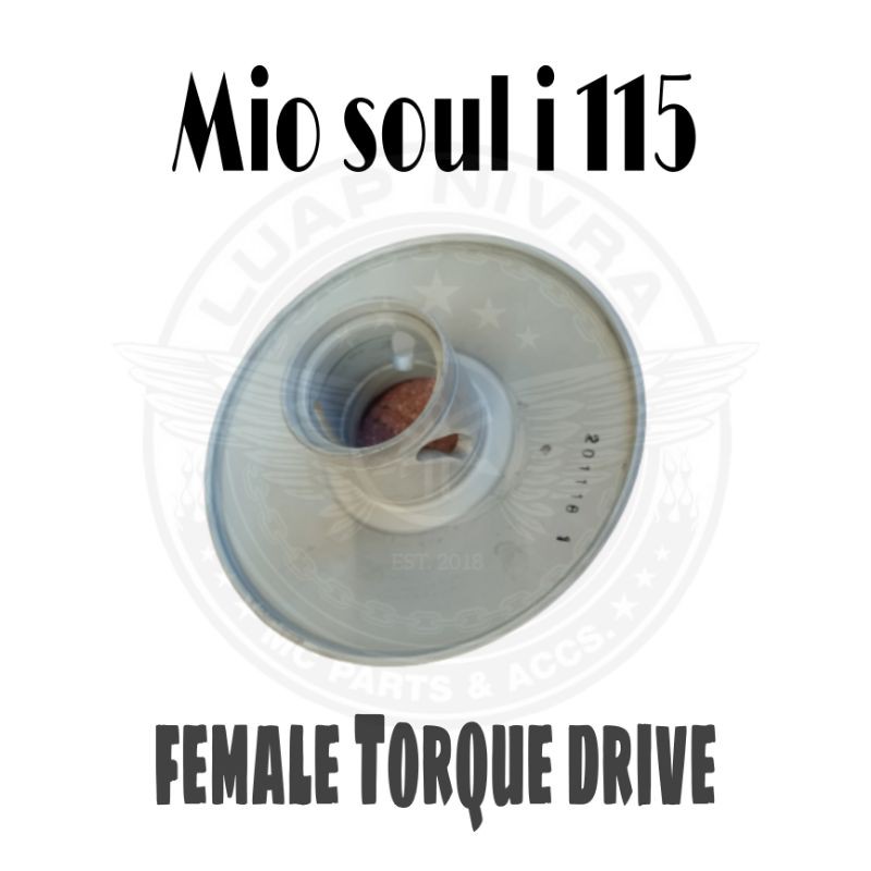 Female Torque Drive / Secondary Sliding Sheave for Mio Soul i 115 ...