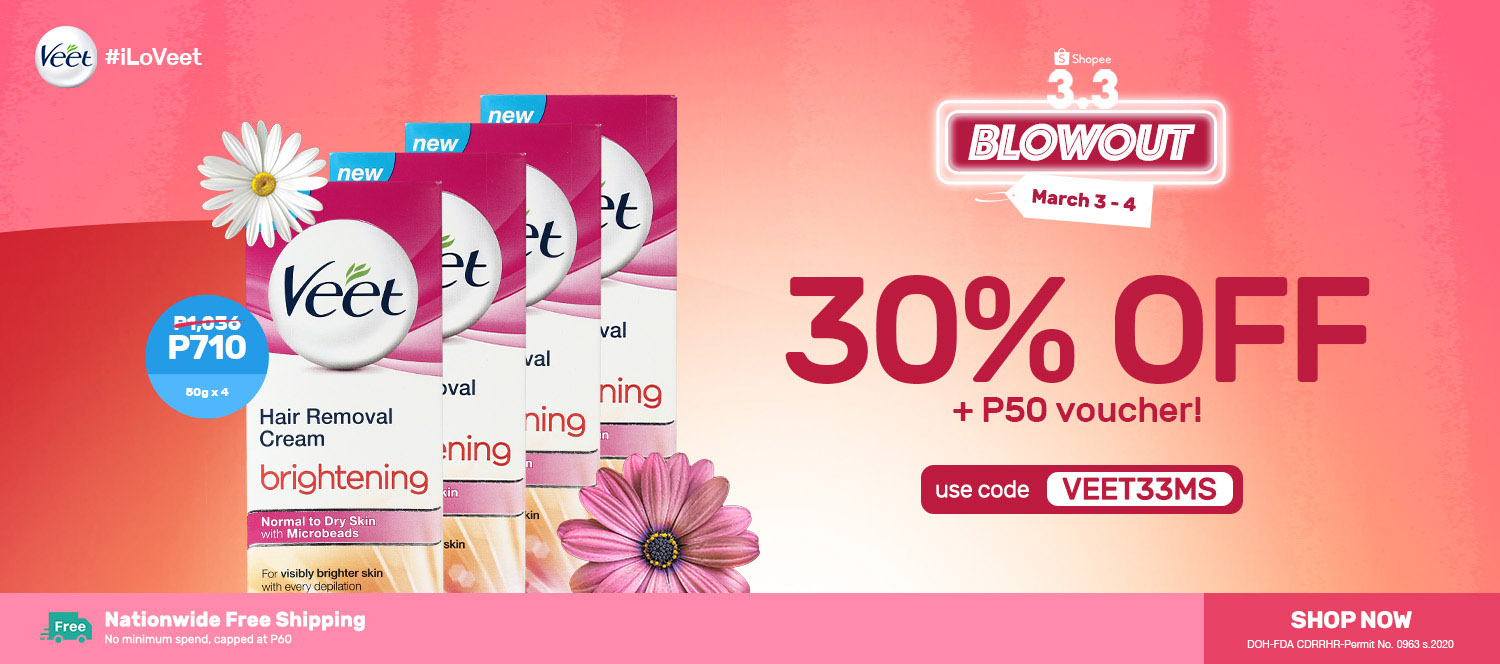 VEET Official Store, Online Shop | Shopee Philippines
