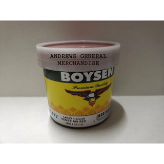 BOYSEN LATEX COLOR PAINT ( CONCRETE / PANG BATO ) 1/4 LITER | Shopee ...