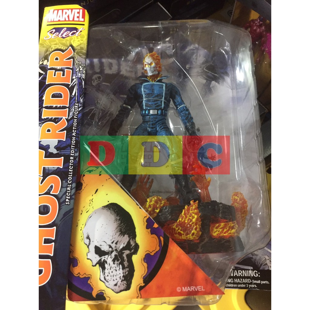 MARVEL SELECT GHOST RIDER ACTION FIGURE (SEALED) | Shopee Philippines