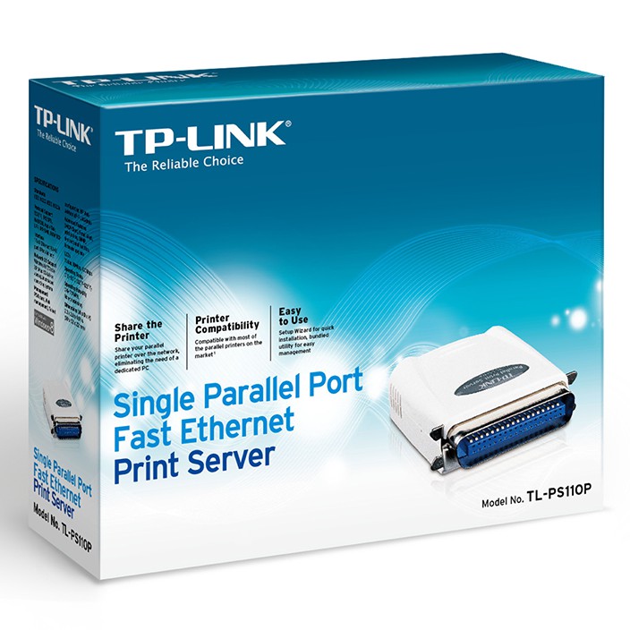 TP-Link TL-PS110P Parallel Port Fast Ethernet Print Server | Shopee ...