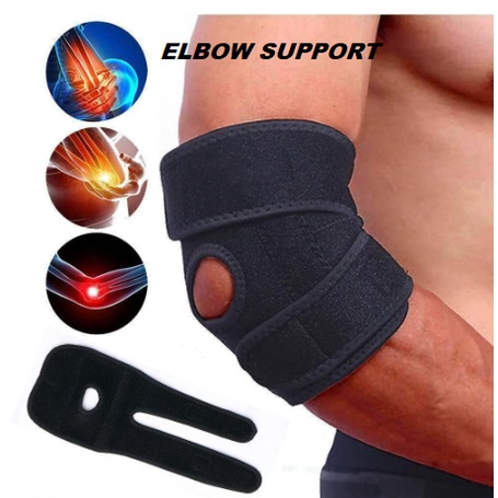 Adjustable Tennis Elbow Support Spring Elbow Brace | Shopee Philippines