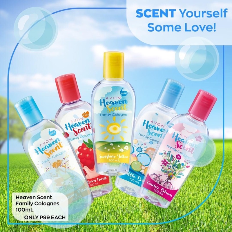 Avon Heaven Scent Cologne 100ml | Shopee Philippines