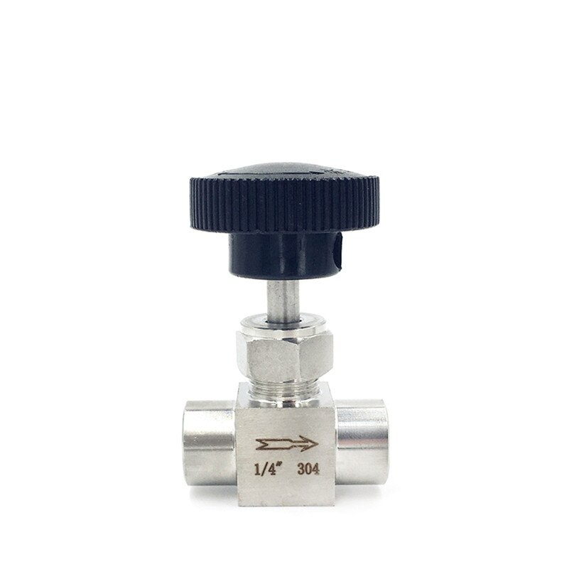 1/4" 3/8" 1/2" NPT Female Thread Needle Valve Flow Control High ...
