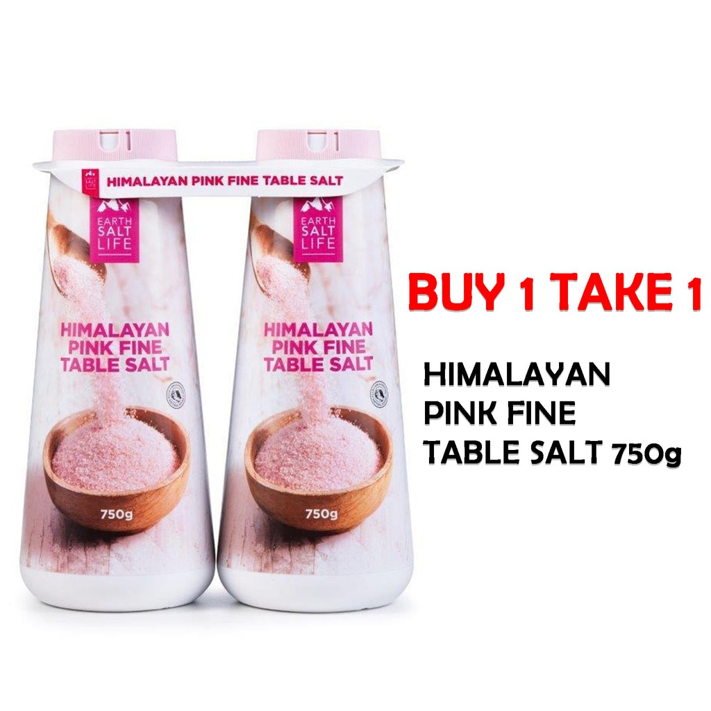 Himalayan Pink Fine Table Salt 750g (BUY 1 TAKE 1) AUS | Shopee Philippines