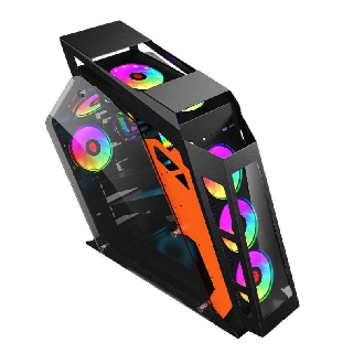 Futuristic CPU Gaming case | Shopee Philippines