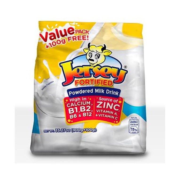 Jersey Fortified Powdered Milk 900g+100g | Shopee Philippines