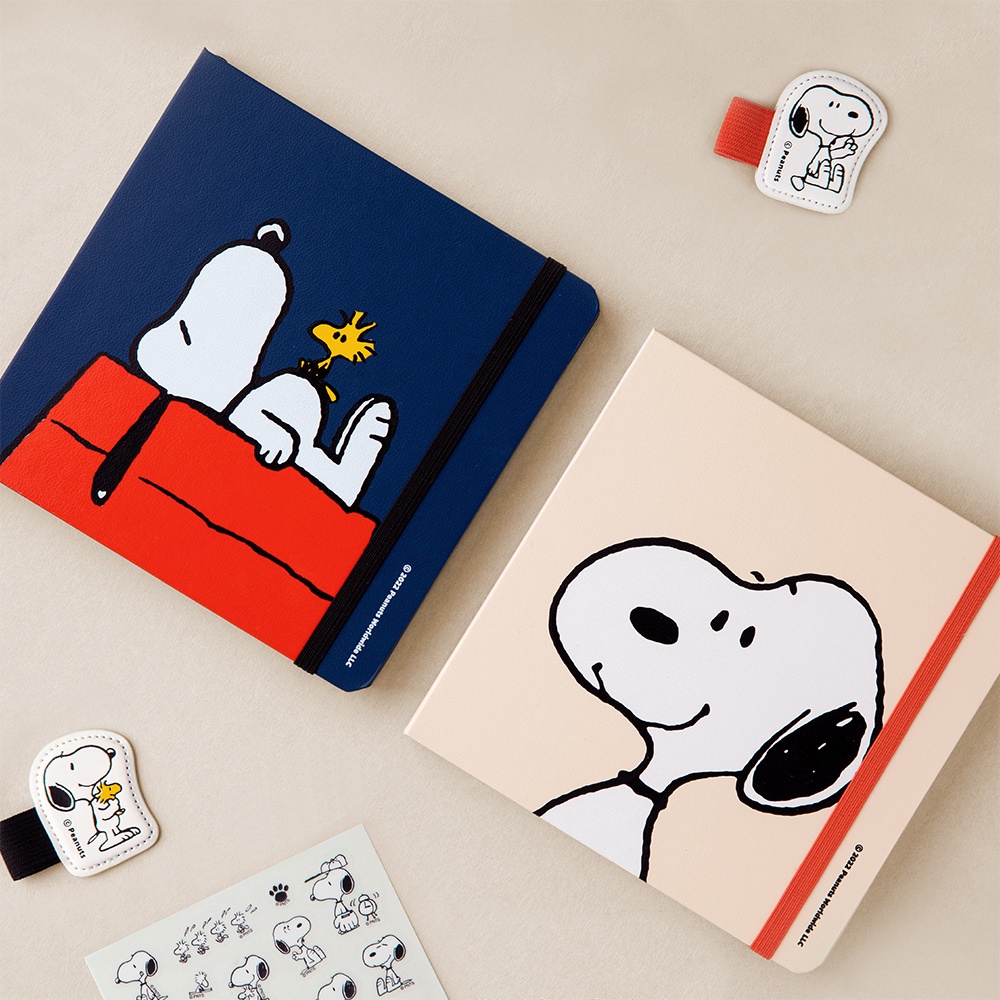 [Peanuts] Snoopy Basic Diary 2 types Cute Mini Stickers Cartoon DIY ...