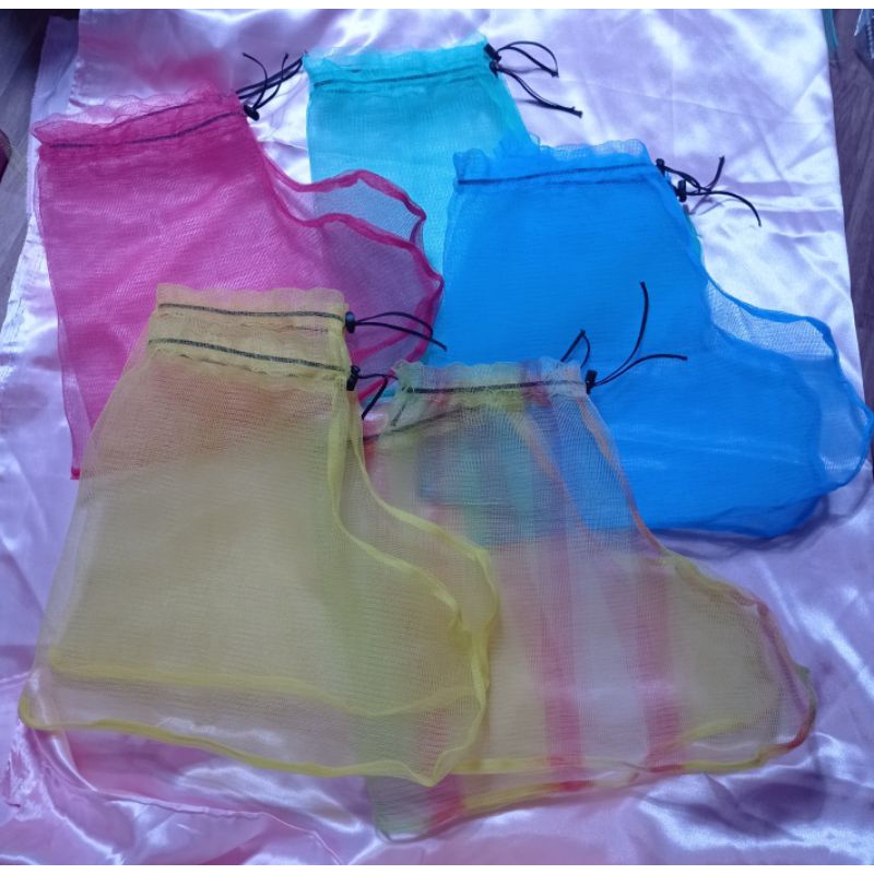 Kulambo Socks Shoes easy adjustable cord lock Mosquito net Foot cover ...