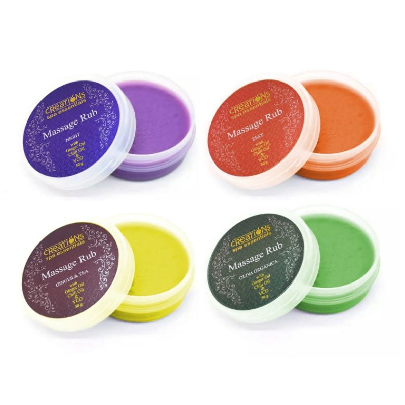 Creations Spa Essentials Massage Rub 50g | Shopee Philippines