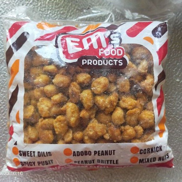 For sale Peanut brittle ( sweet coated peanut ) or sa mani | Shopee ...