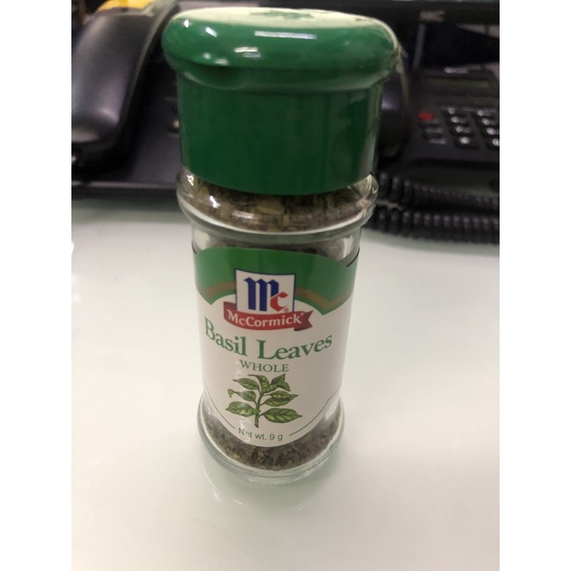 Basil Leaves McCormick 9g bottle | Shopee Philippines