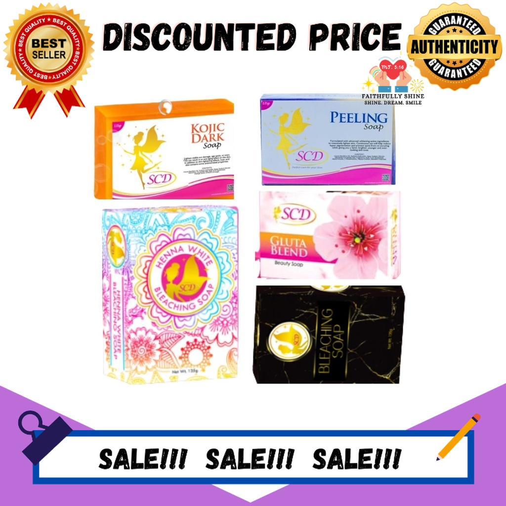 SCD Soap Kojic Dark Soap | Bleaching Soap | Peeling Soap | Henna White ...