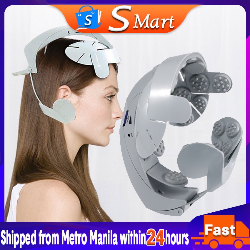 Electric Head Massager Brain Massage Relax Brain Acupuncture Points ...