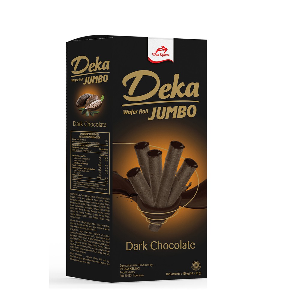 Deka Wafer Roll Jumbo 160g (10s) | Shopee Philippines