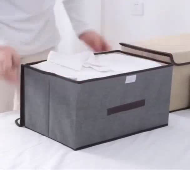 2 in 1 Foldable Storage Box Organizer | Shopee Philippines