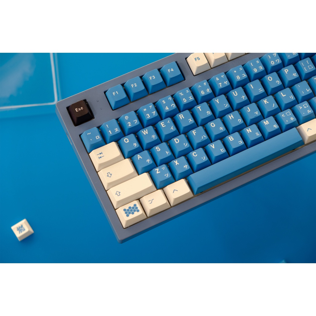 EVA Lilith PBT Keycap, 125 Keys keycaps OEM Profile DYE-SUB ...