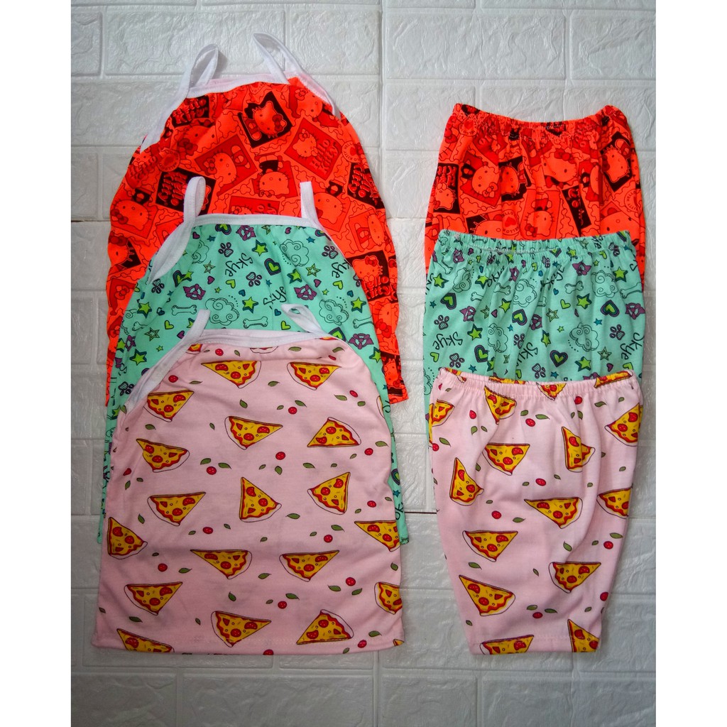 Printed Terno Short for Girls | Shopee Philippines