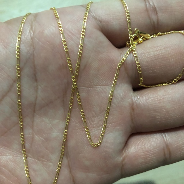 18K Saudi Gold Chain | Shopee Philippines