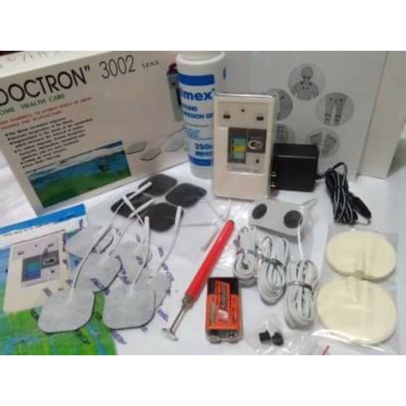 NEW IMPROVED DOCTRON 3002 TENS Theraphy Machine | Shopee Philippines