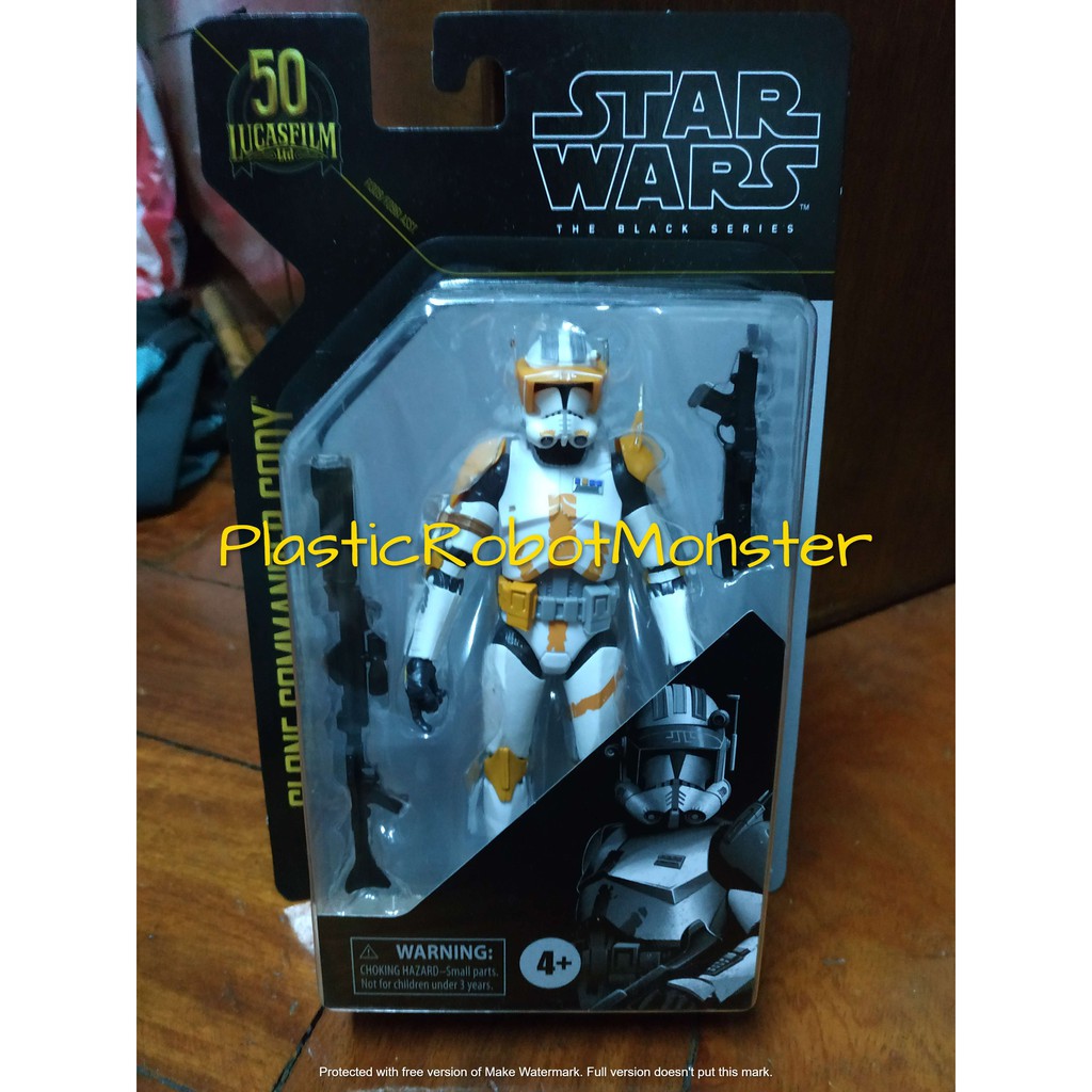 STAR WARS The Black Series Archive Clone Commander Cody Toy 6-Inch ...