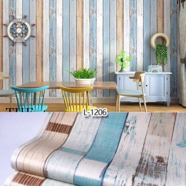 Pvc Wallpaper self adhesive home decor sticker 173B | Shopee Philippines