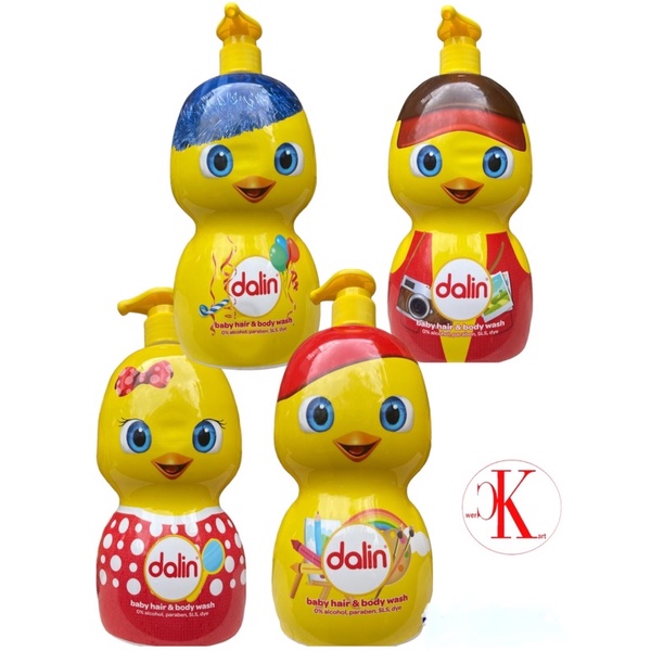 Dalin Baby Hair & Body Wash 650mL 2025 expiry | Shopee Philippines