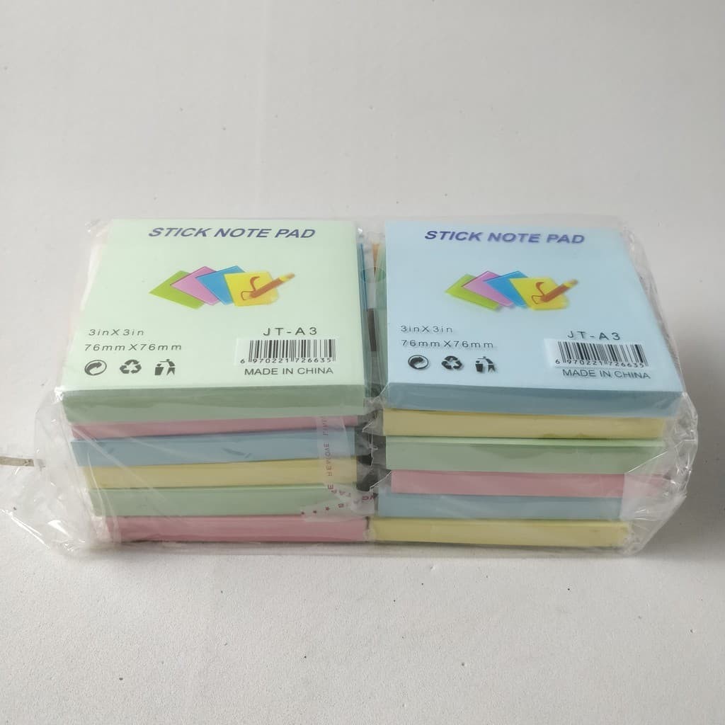 1 Colored Sticky Note / 2 Colored Sticky Note / 3 Colored Sticky Note ...