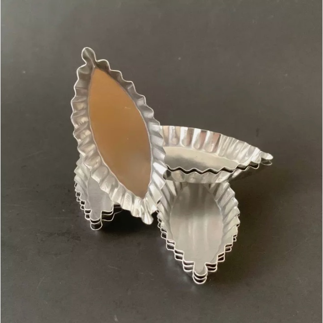 50pcs Boat Tart Molder (Edge Design) Boat Shaped Tart (THICK) | Shopee ...