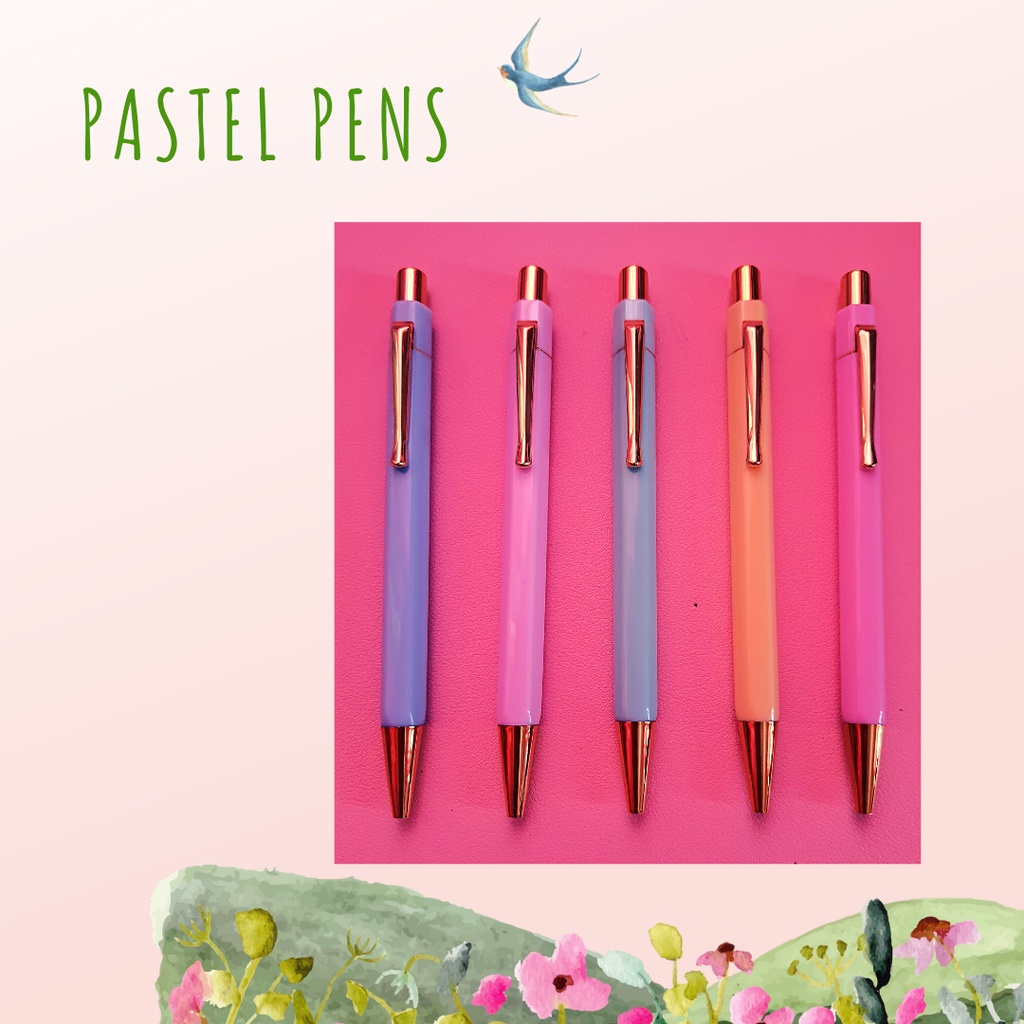 Pastel Colorful Korean Cute Pens | Shopee Philippines
