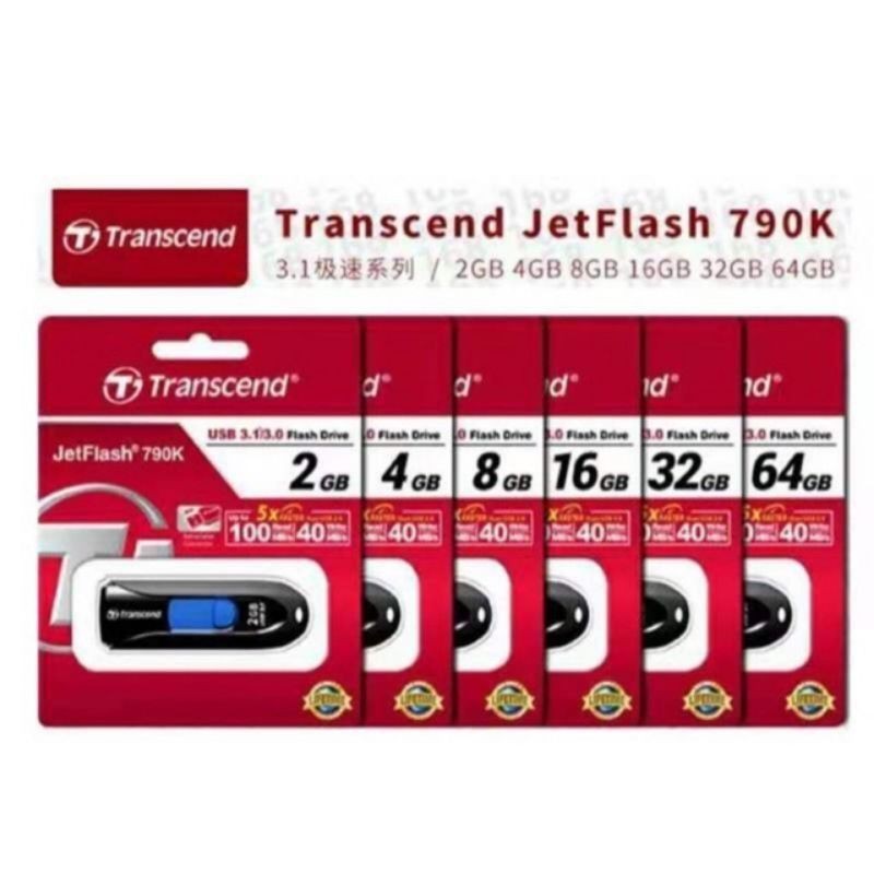 Transcend original usb flash drive 2gb 4 bg 8gb 16GB 32GB 64gb | Shopee ...