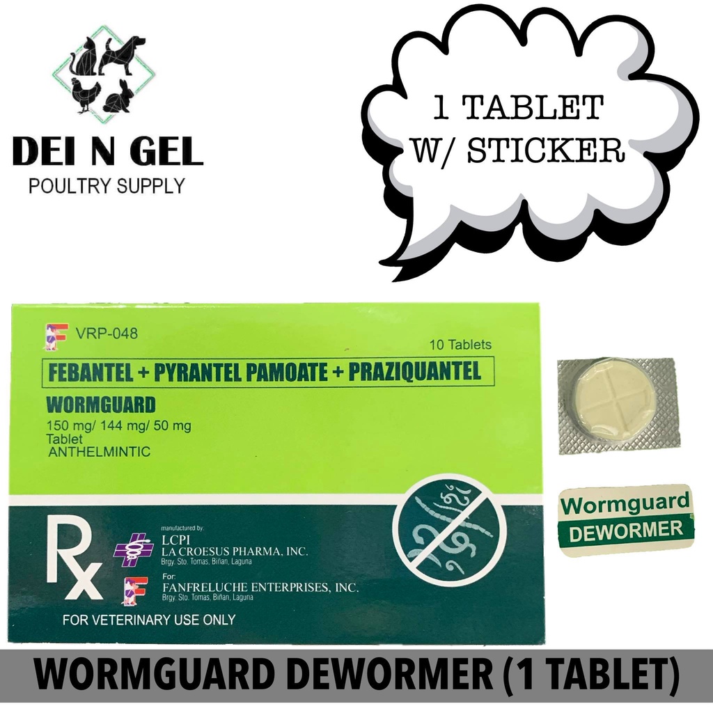 Wormguard Deworming Tablet for Dogs (1 TABLET) | Shopee Philippines