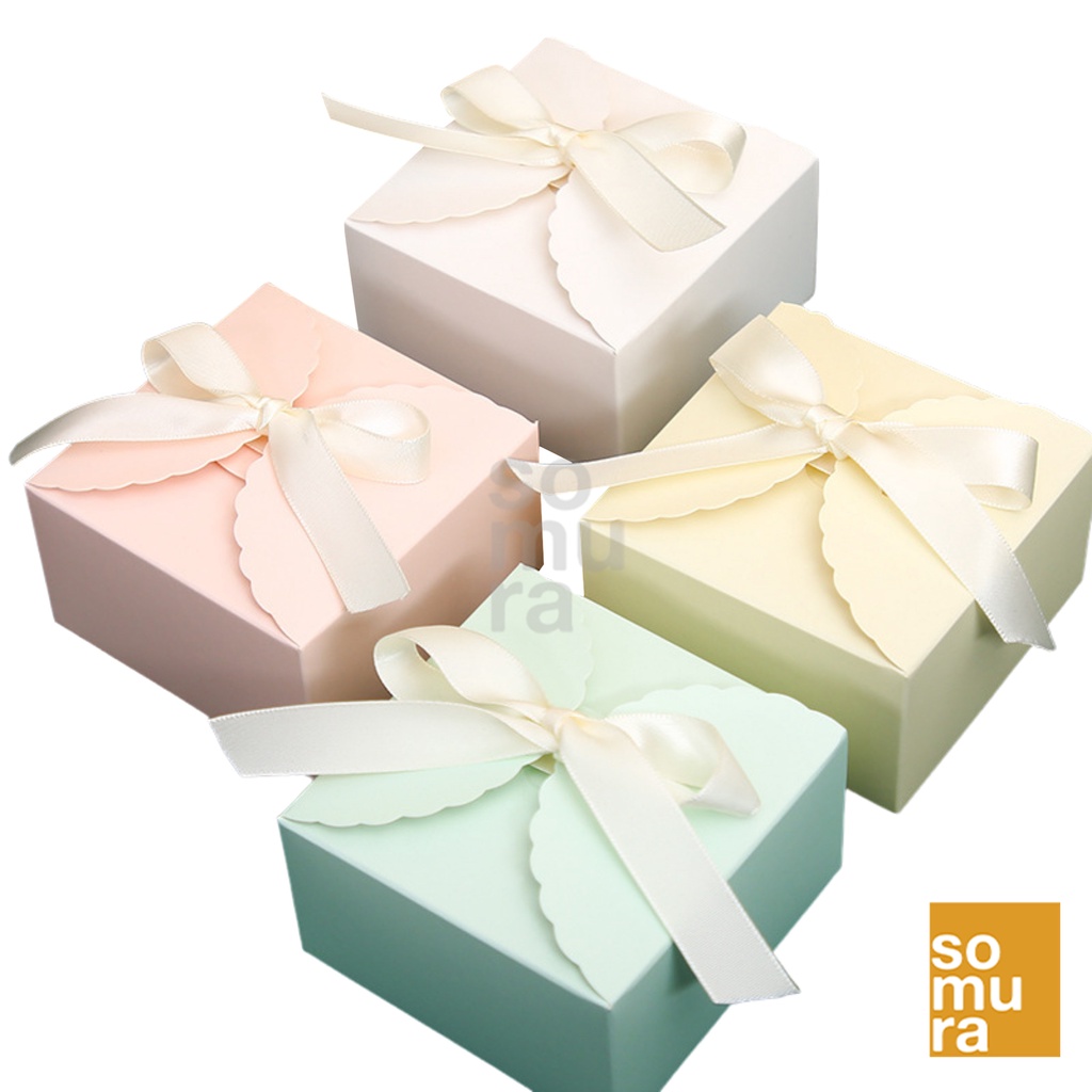 Kraft Paper Gift Box for giveaways party and gifts (SSC7) | Shopee ...