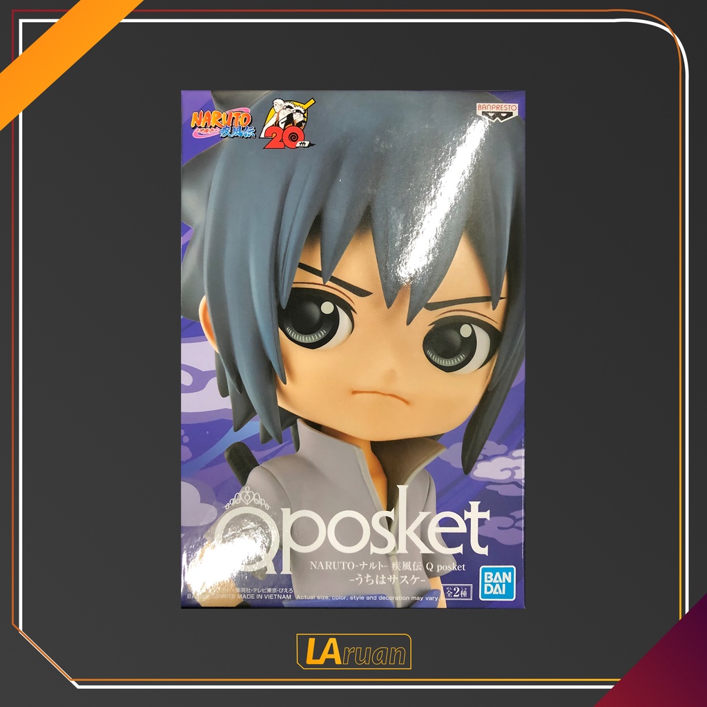 Q Posket Naruto Shippuden - Sasuke Uchiha Ver. A | Shopee Philippines