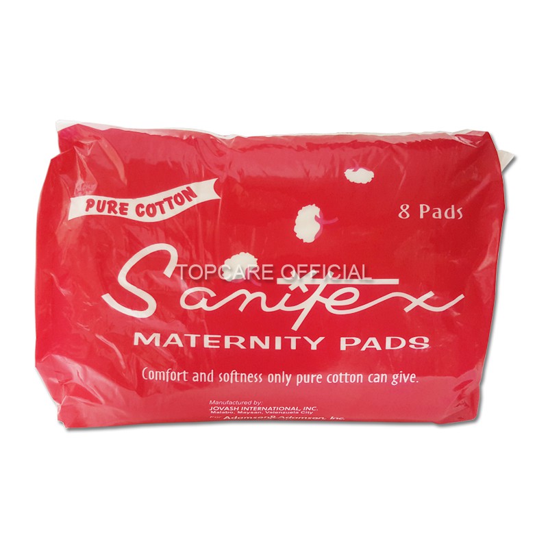 Maternity Pads, SANITEX (8's) | Shopee Philippines