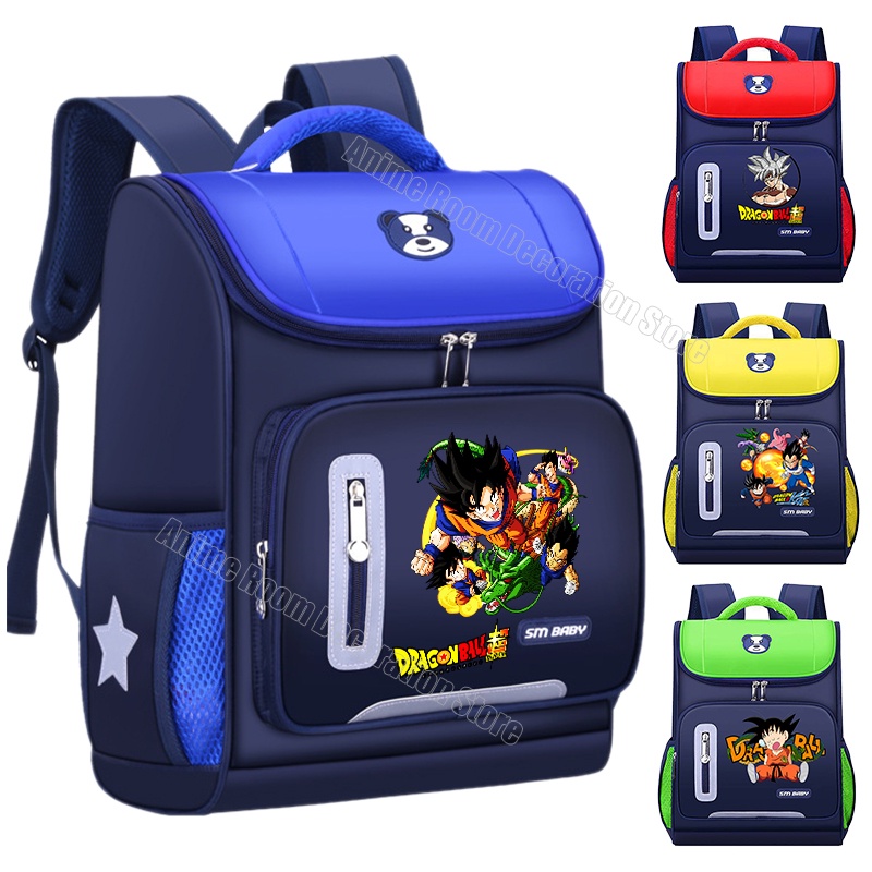 Waterproof Kids School bag Fashion High capacity Cartoon Dragon Ball ...