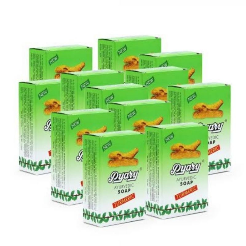Pyary Ayurvedic soap Turmeric 75g imported from UAE | Shopee Philippines