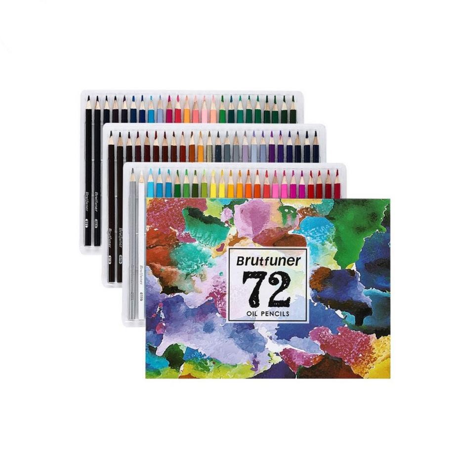 Brutfuner 72/120/180 Colors Pencil Set Professional Artist Painting ...