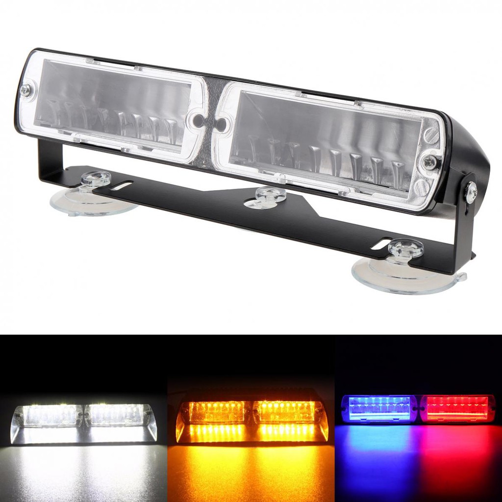 16LED Super Bright Signal Flashing Led Warning Light Flash Emergency ...