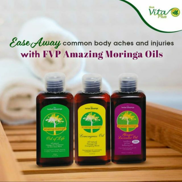 AMAZING MORINGA OIL-The Anti-Stress Oil 120 ml | Shopee Philippines
