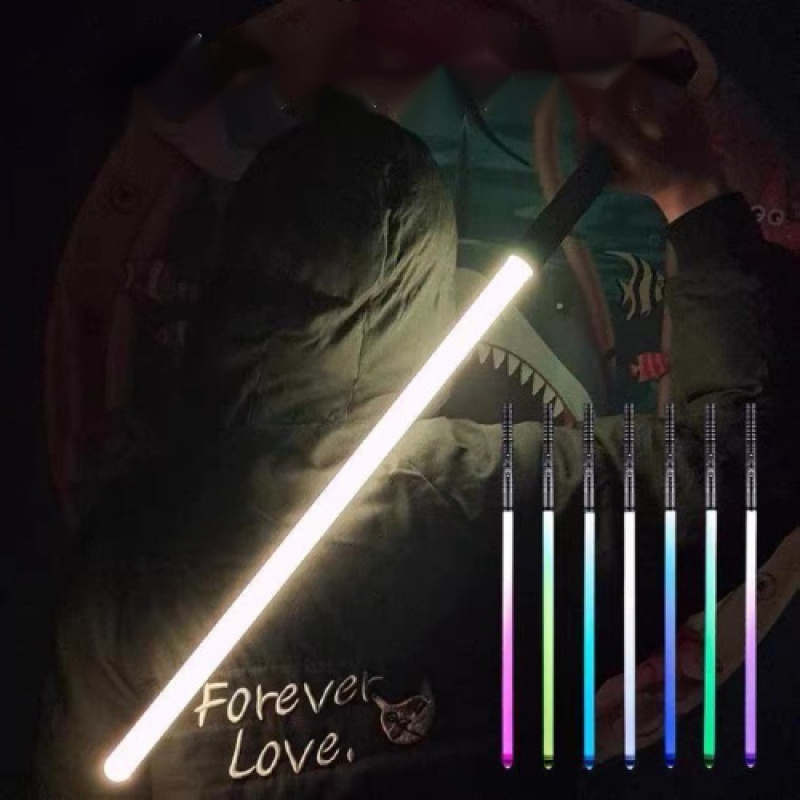 Tik Tok Same Style Star Wars Laser Sword Metal Lightsaber Seven-Color ...