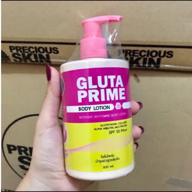 Authentic Gluta Prime Body Lotion 300ML (Newest Packaging) | Shopee ...